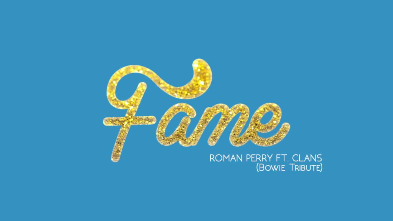 Roman Perry Sends Up A Loving Tribute To Bowie With "Fame" Cover
