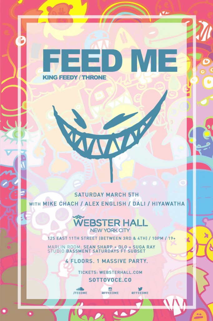 Feed Me Returns To New York City This Saturday