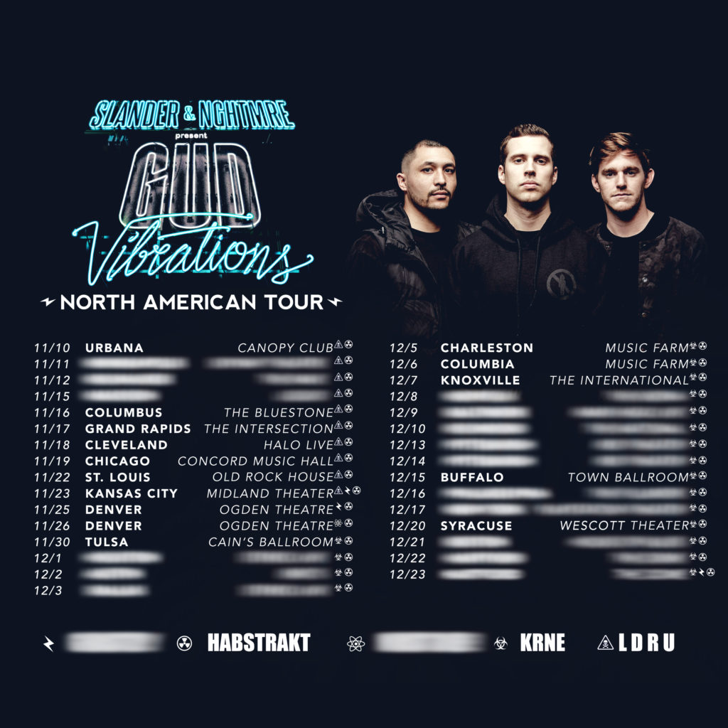 Slander & NGHTMRE Unveil Gud Vibrations Bus Tour Dates