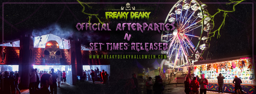 Afters And Set Times Announced For Freaky Deaky