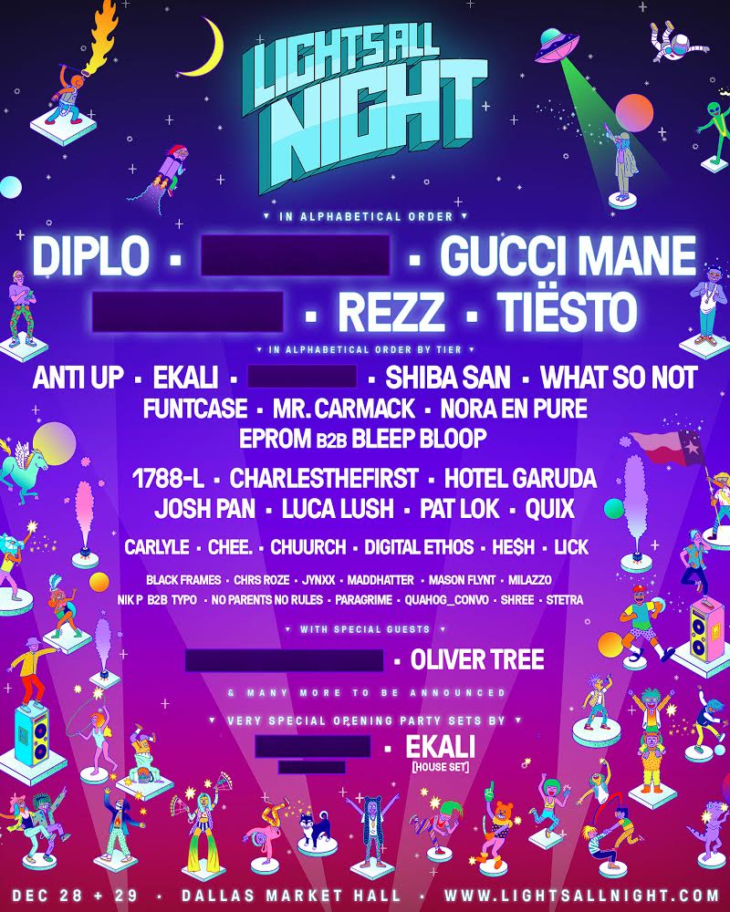 Lights All Night Just Dropped Phase 1 Of Their Lineup - thissongslaps ...