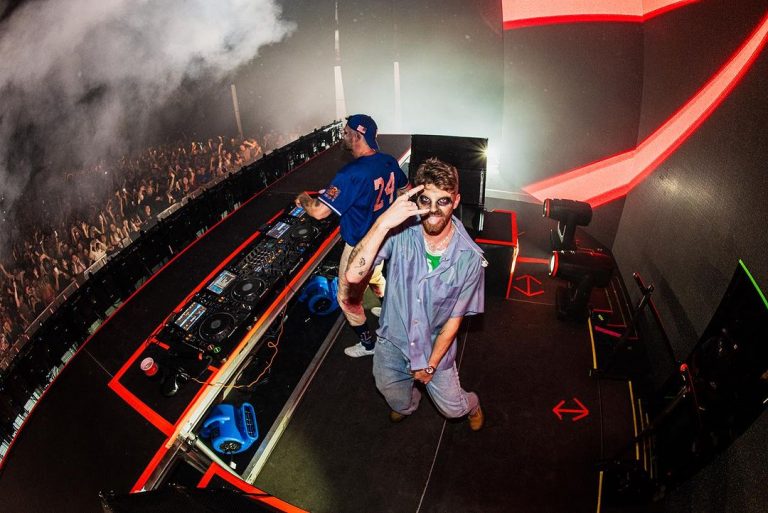 The Chainsmokers Light Up Halloween Weekend In NYC